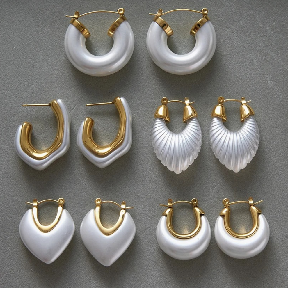 Set 5 aros - Bilbao – NIMA JOYAS